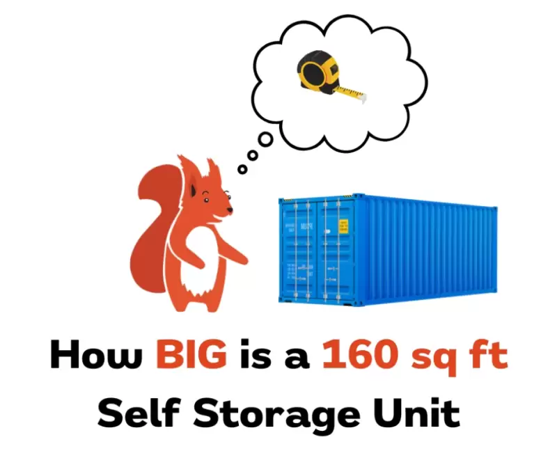 Your Complete Guide to a 160 Sq Ft Self Storage Unit | Explorage
